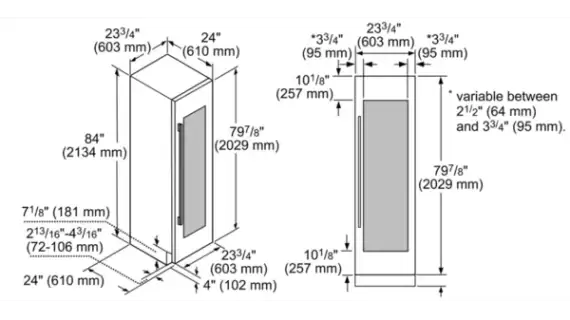 Cava de Vinos THERMADOR 24" – T24IW905SP | Equipos y Accesorios de ...