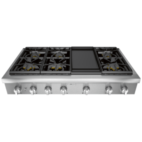 Parrilla THERMADOR Pro Rangetop 48" 6 BRNR Griddle - PCG486WD | Equipos ...